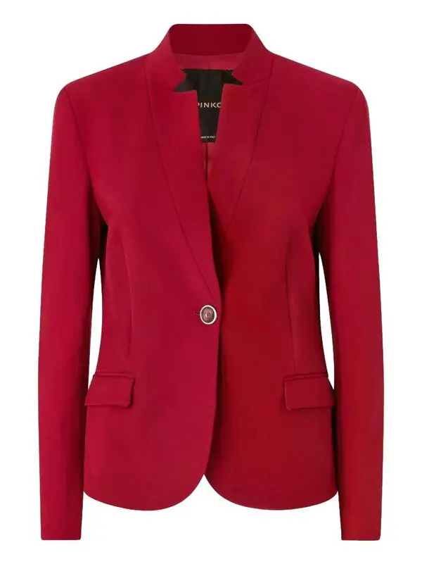 Pinko Single-breasted Blazer - Red