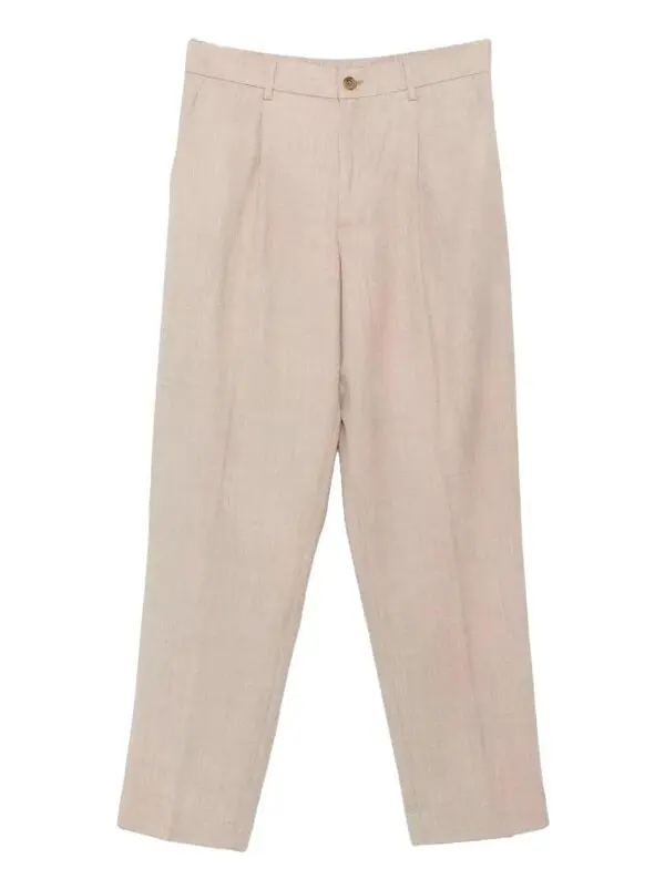 CHE Provence Pleated Trousers - Neutrals