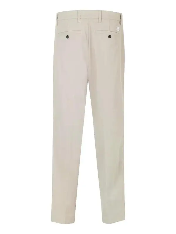 DEPARTMENT 5 Pleated Straight-leg Trousers - Neutrals