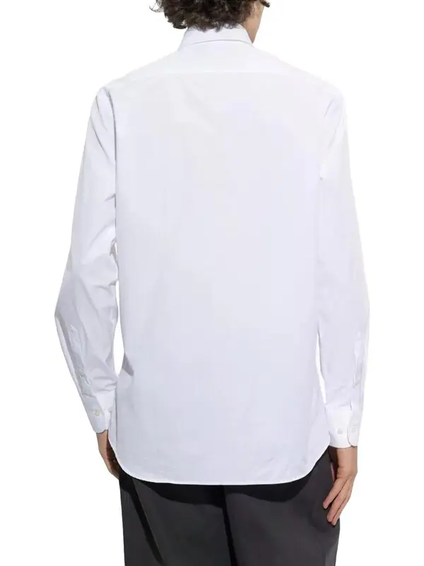 Paul & Shark Button-down Chest-pocket Shirt - White