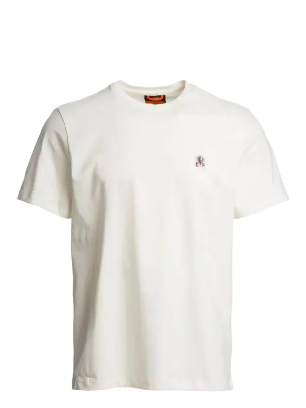 PARAJUMPERS Logo-patch T-shirt - Neutrals