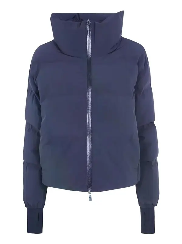 Herno Quilted High-neck Jacket - Blue