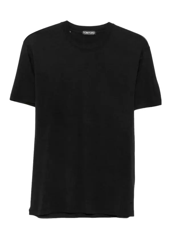 TOM FORD Crew-neck T-shirt - Black