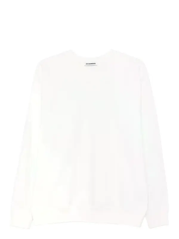 JIL SANDER Raglan Sleeve Sweater - White