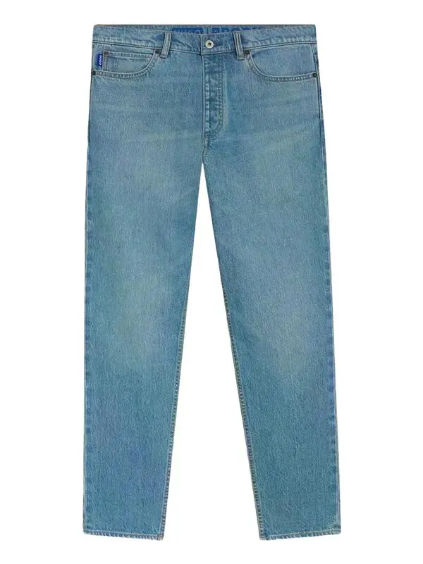 Hugo Washed Straight-leg Jeans - Blue