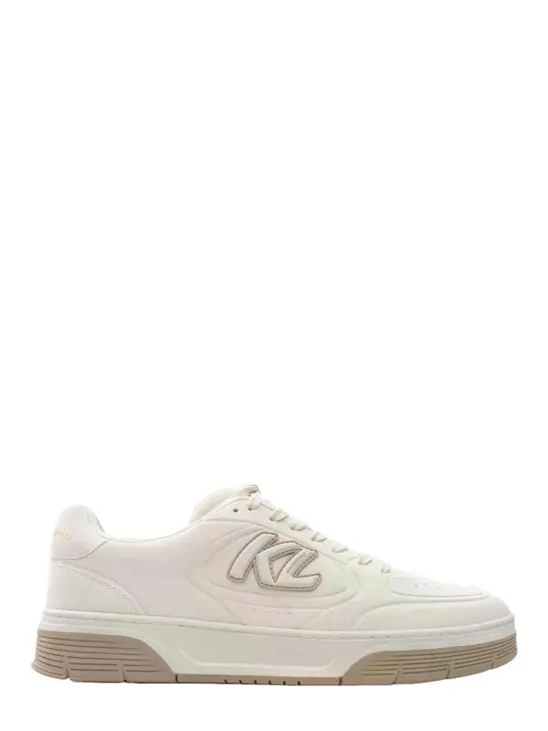 Karl Lagerfeld Logo Patch Sneakers - Neutrals