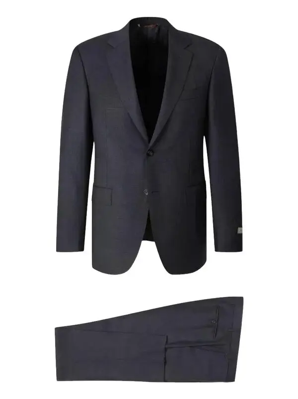 Canali Single-breasted Suit - Blue