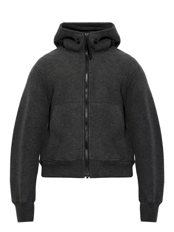 Canada Goose Chilliwack Fleece Zip-up Hooded Jacket - Grey