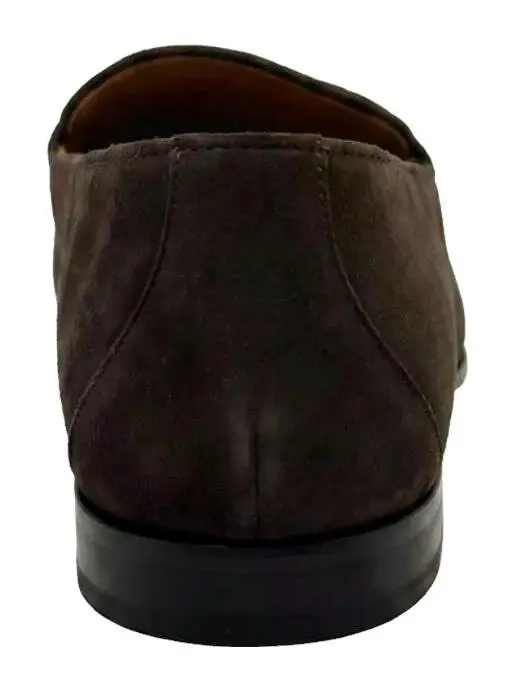 Kiton Suede Almond-toe Loafers - Brown