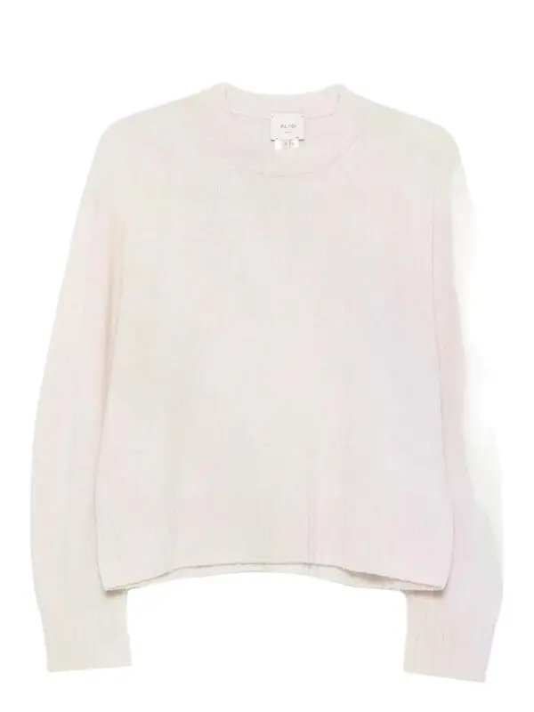 ALYSI Crew Neck Sweater - Neutrals
