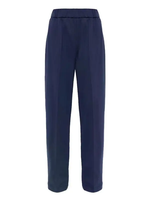 Moncler Logo Appliqué Trousers - Blue