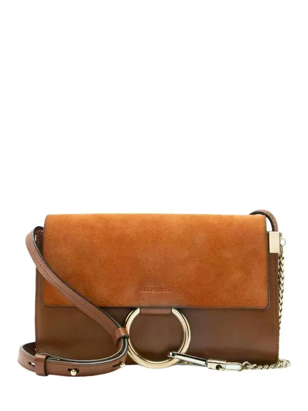 Chloé Faye Shoulder Bag - Brown