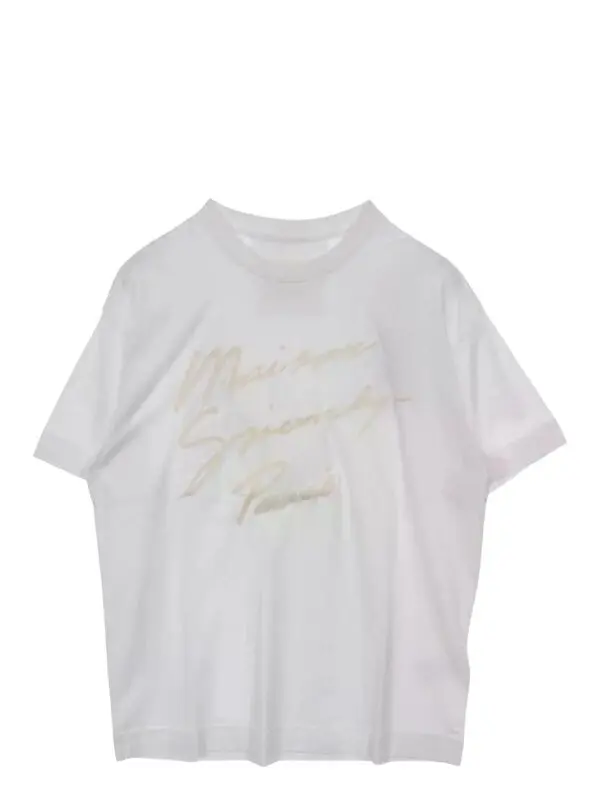 Givenchy 2020s Script Logo-print T-shirt - White