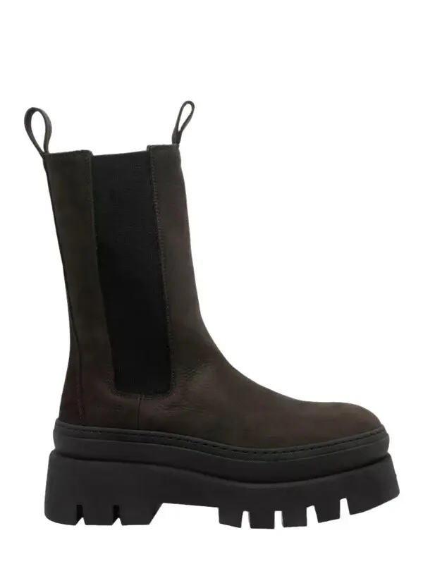 COPENHAGEN  Suede Chelsea Boots - Brown