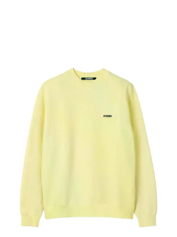 Jacquemus The Gros Grain Sweatshirt - Yellow