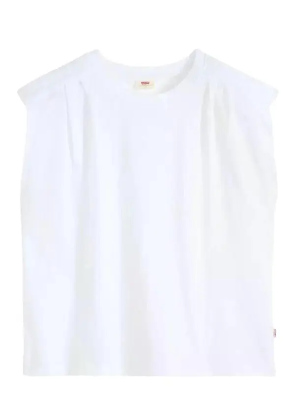LEVI'S Logo Patch Vest - White