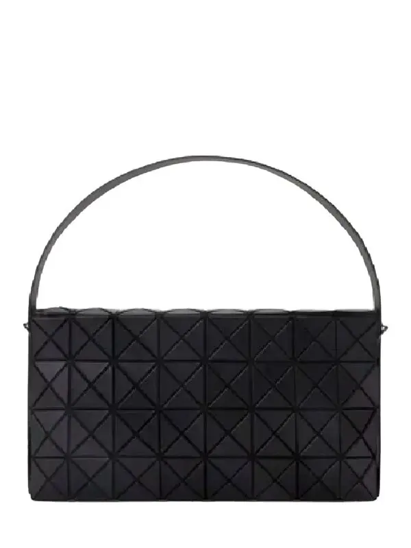Issey Miyake Geometric-panel Shoulder Bag - Black
