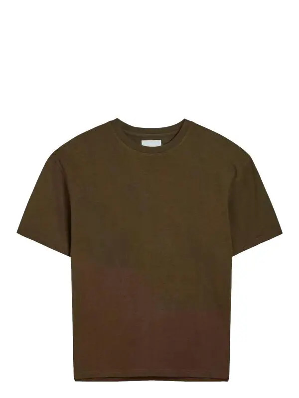 RAITH Tomas Crew-neck Short-sleeve T-shirt - Brown