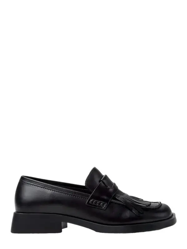 Camper Twins Fringed-tassel Loafers - Black