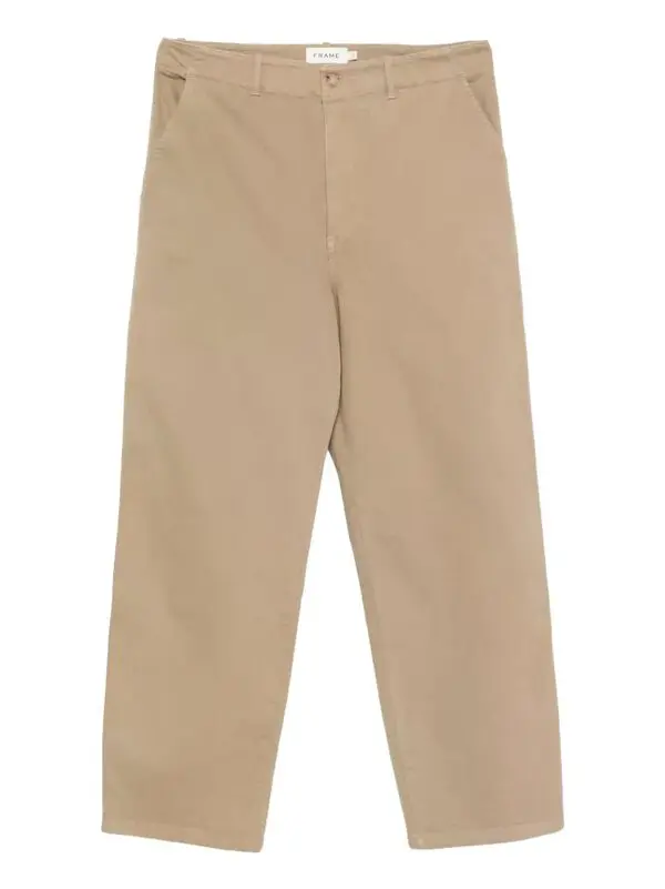 FRAME Straight-leg Chino Trousers - Neutrals