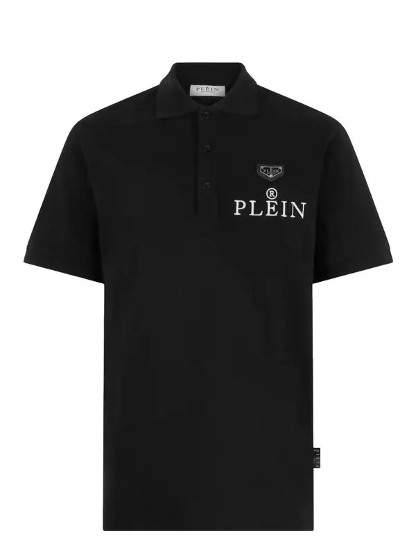 Philipp Plein Polo T-shirt Plein R - Black