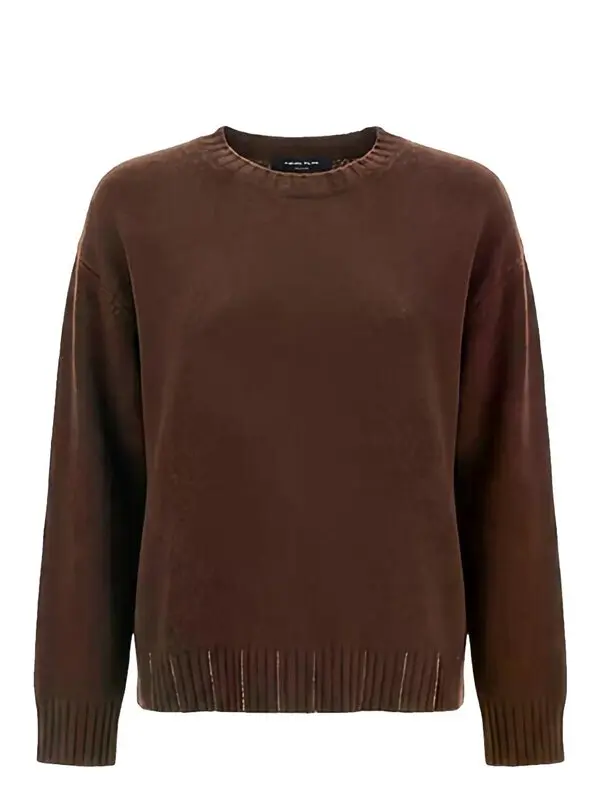 Fabiana Filippi Embellished Knitted Sweater - Brown