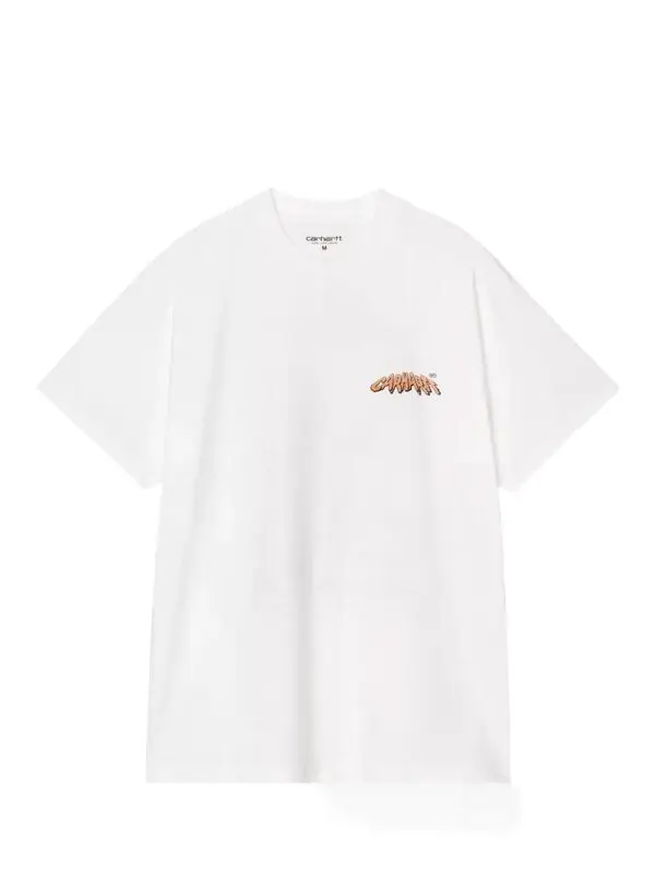 Carhartt Work In Progress Wiptopia Ii Graphic-print T-shirt - White