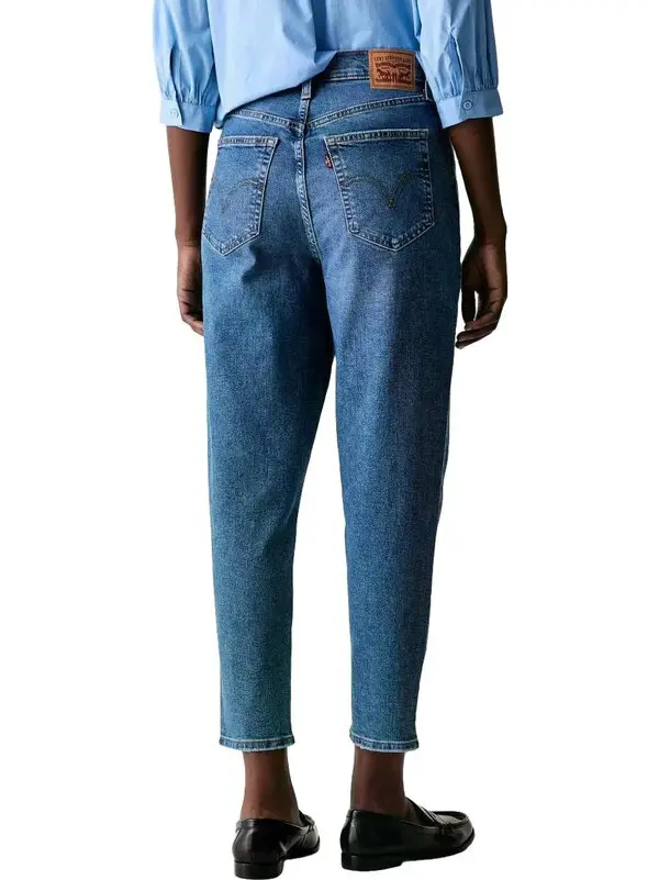 LEVI'S High-waisted Cropped Jeans - Blue