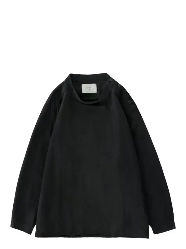 Studio Nicholson Holkham Shoulder-button Shirt - Black