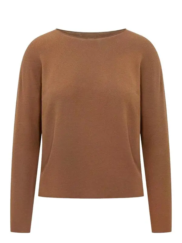 GRAN SASSO Long-sleeve Sweater - Brown