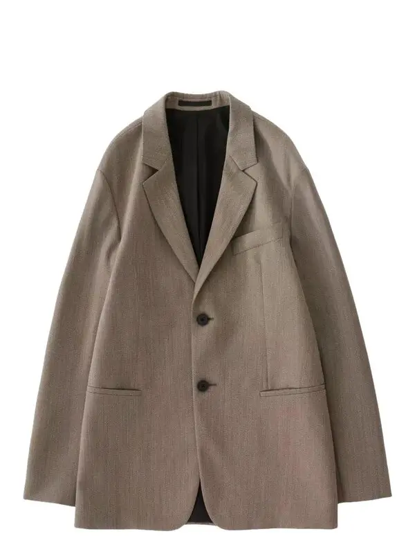 Studio Nicholson Roversi Wool Blazer - Brown