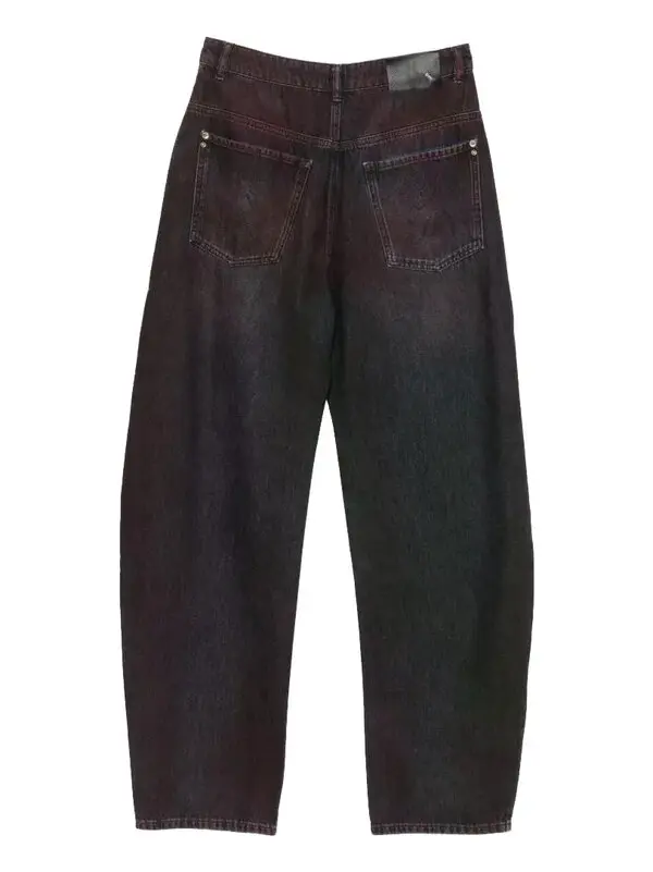 Patrizia Pepe Barrel-leg Jeans - Blue