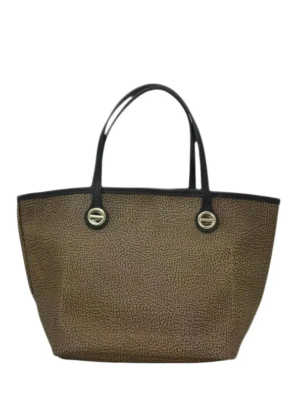 Borbonese Small Flight Tote Bag - Brown
