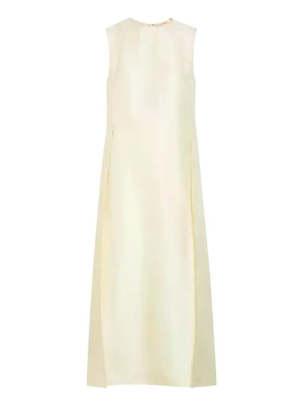 HEIRLOME Sleeveless Side-slit Top - White