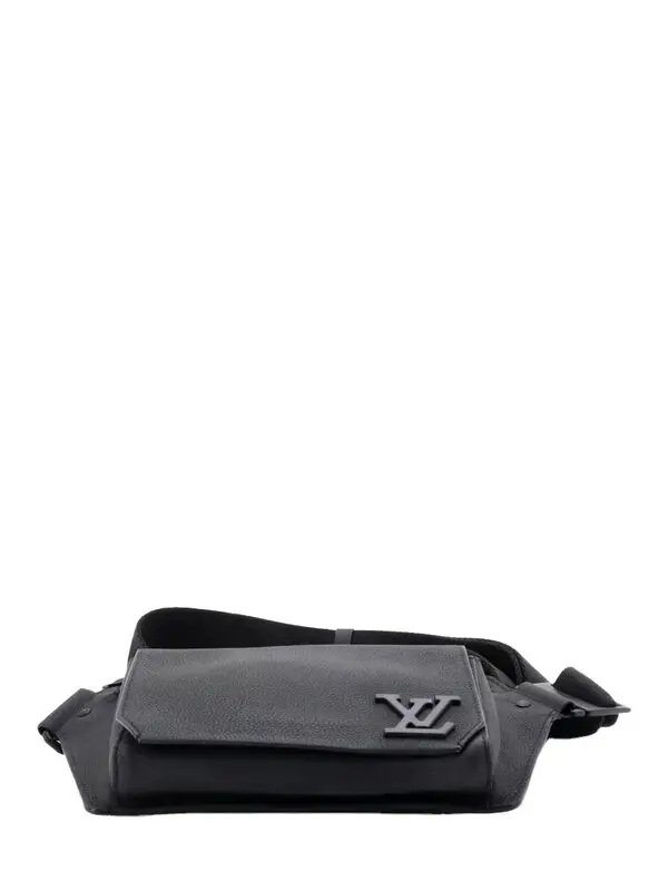 LOUIS VUITTON Aerogram Takeoff Sling Bag - Black