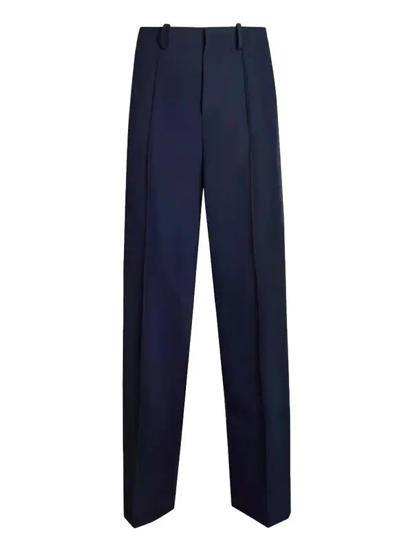 Marni Tailored Pressed Crease Trousers - Blue