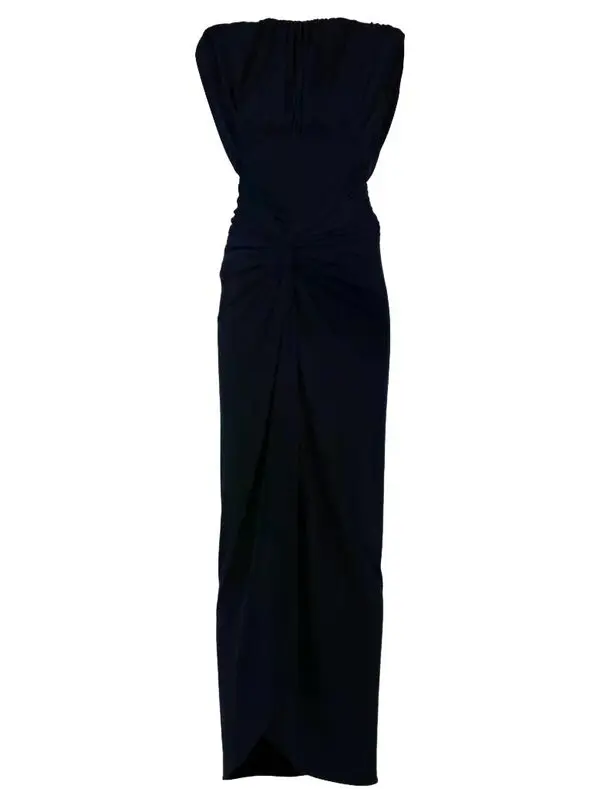 ANDRES OTALORA Zambea Midi Dress - Blue