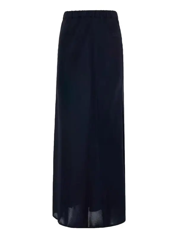 Max Mara Sospiro Elasticated Maxi Skirt - Blue