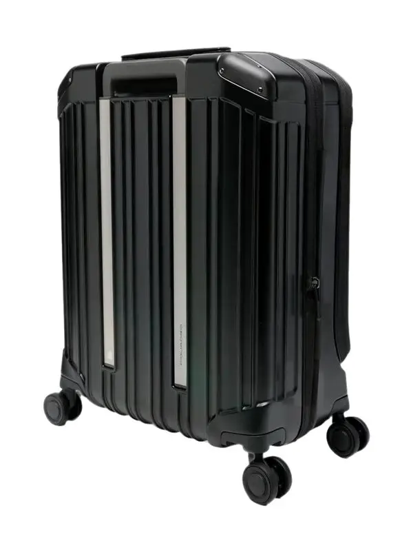PIQUADRO Logo Detail Suitcase - Black