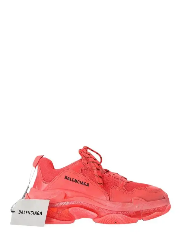 Balenciaga Triple S Low-top Sneakers - Red