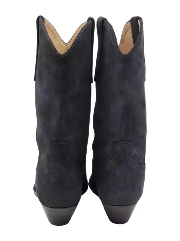 ISABEL MARANT VINTAGE Duerto Cowboy Boots - Black