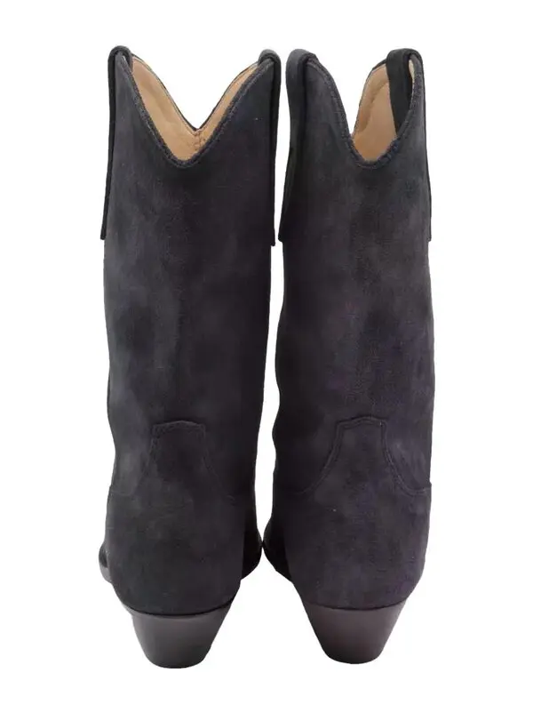 ISABEL MARANT VINTAGE Duerto Cowboy Boots - Black