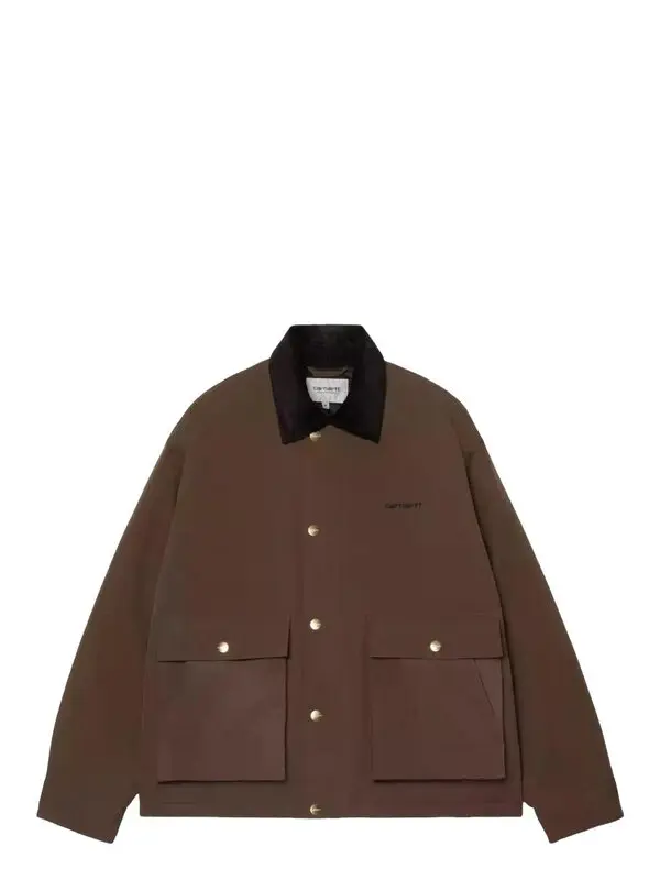 Carhartt Work In Progress Quentin Corduroy Collar Jacket - Brown