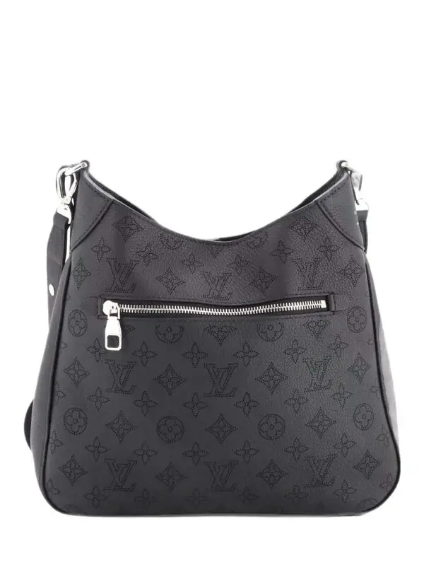 LOUIS VUITTON Mahina Leather Mm Crossbody Bag - Black