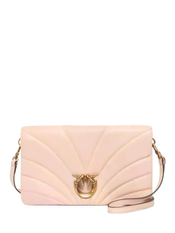 Pinko Love Birds Shoulder Bag - Pink