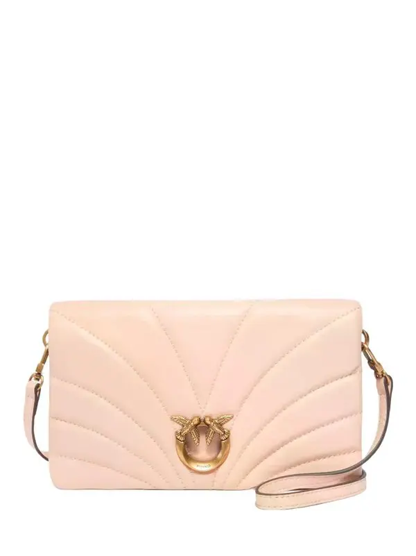 Pinko Love Birds Shoulder Bag - Pink