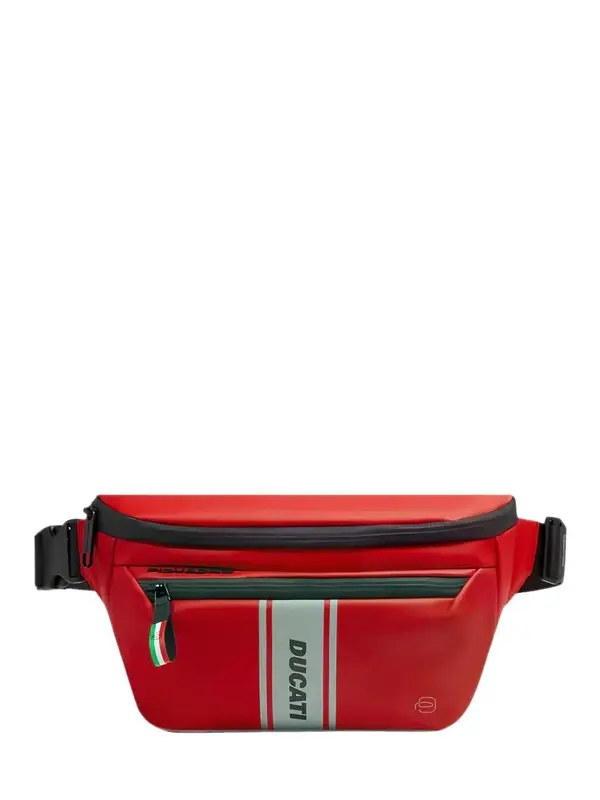 PIQUADRO Ducati Logo-print Belt Bag - Red
