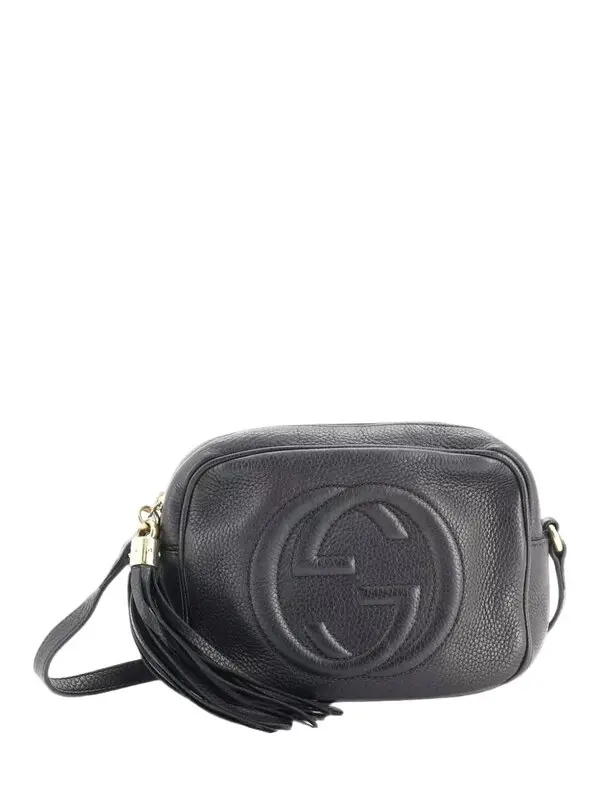 Gucci Soho Disco Leather Small Crossbody Bag - Black