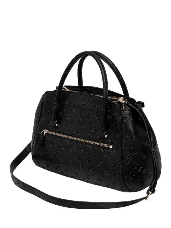 Guess Logo-embossed Tote Bag - Black