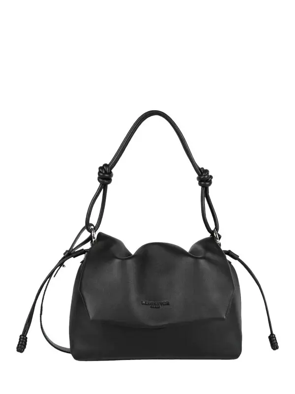 LANCASTER Knotted-strap Shoulder Bag - Black